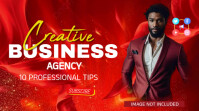 Red Professional Business Thumbnails Template Youtube Thumbnail ...