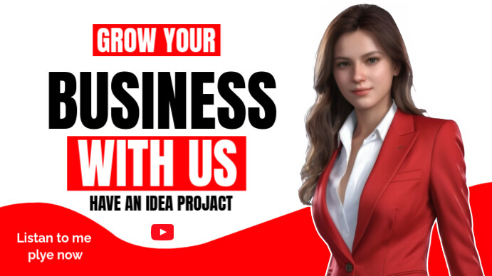 Copy of Professional Business Youtube Thumbnail | PosterMyWall