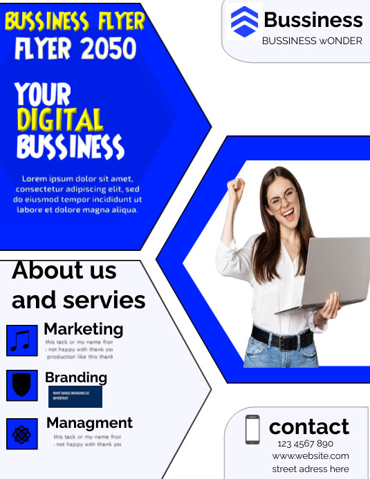 Copy of Professional Bussiness Flyer (us Letter) | PosterMyWall
