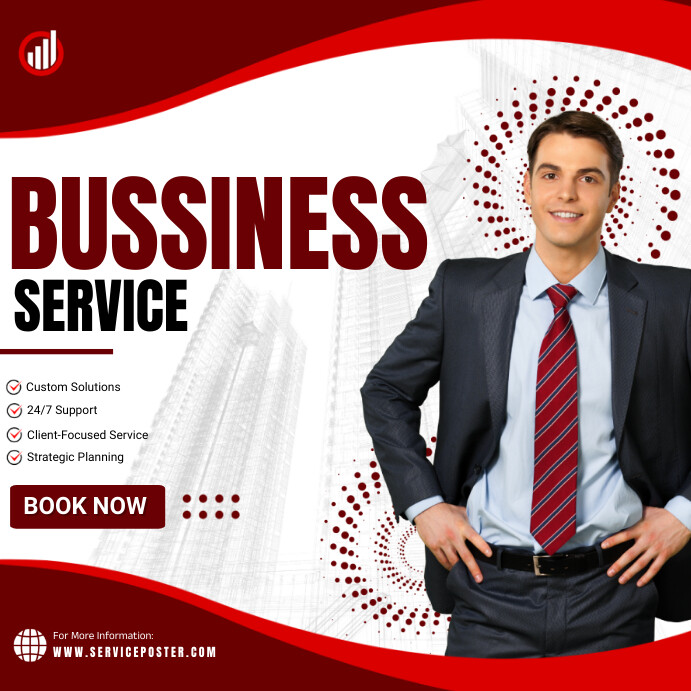 Professional Bussiness Service Instagram Post Template | PosterMyWall