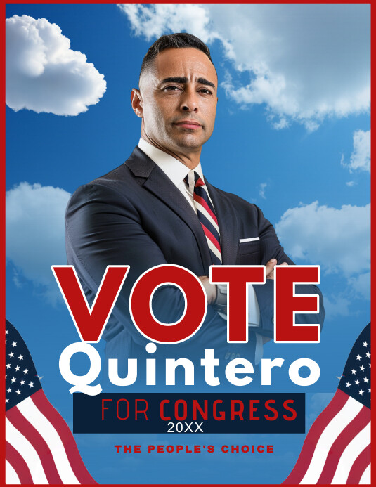 Copy of Professional Campaign Flyer Political Flyer ( | PosterMyWall