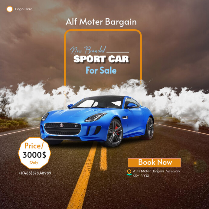 Plantilla de Professional Car Bargain Instagram Post | PosterMyWall