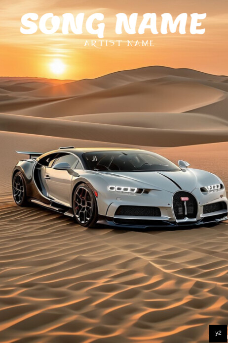 Professional Car Song Album Cover Poster Templat | PosterMyWall