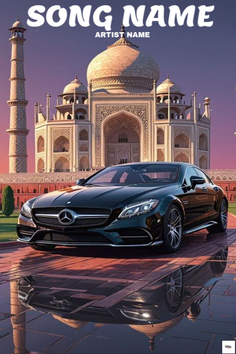 Professional Car Song Album Cover Poster Template | PosterMyWall