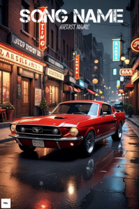 CAR SONG ALBUM COVER Template | PosterMyWall