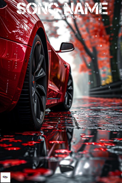 Professional Car Song Album Cover Poster Template | PosterMyWall