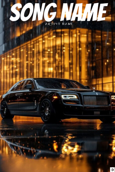 Professional Car Song Album Cover Poster Template | PosterMyWall