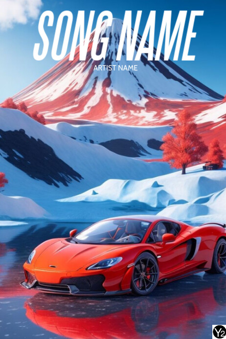 Professional Car Song Album Poster Template | PosterMyWall