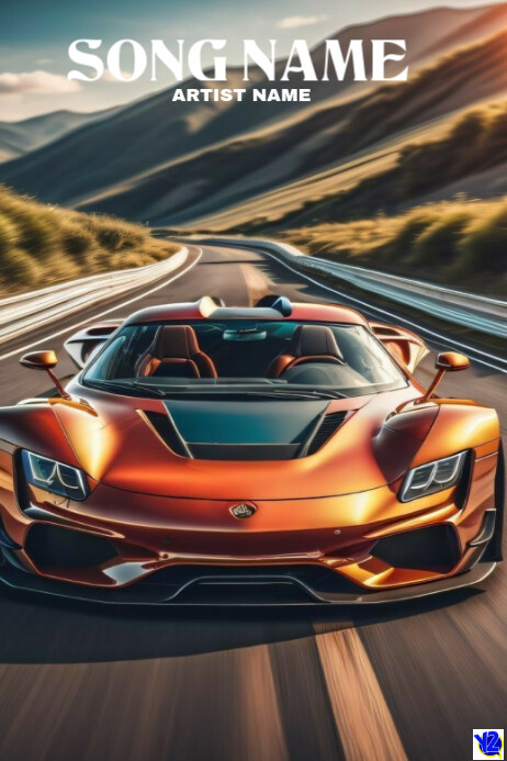 Copy of Professional Car Song Album Poster | PosterMyWall