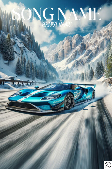 Professional Car Song Poster Template | PosterMyWall