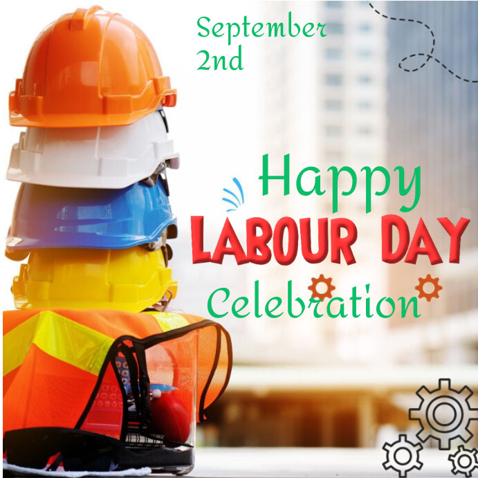 Copy of Professional Career Equipment Labour Day Cele | PosterMyWall