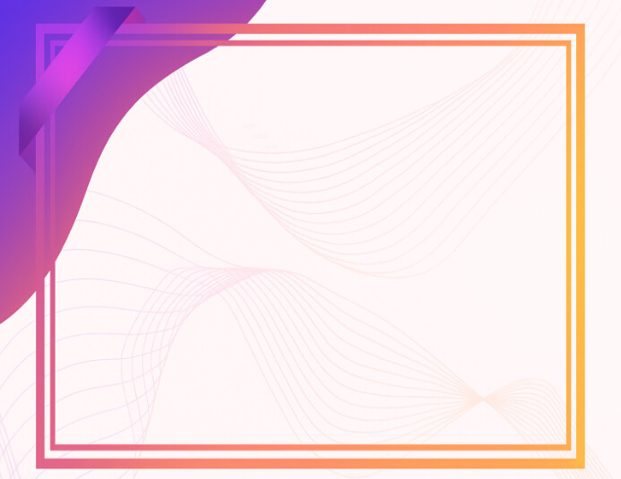 Professional Certificate Frame Flyer (us Letter) Template | PosterMyWall