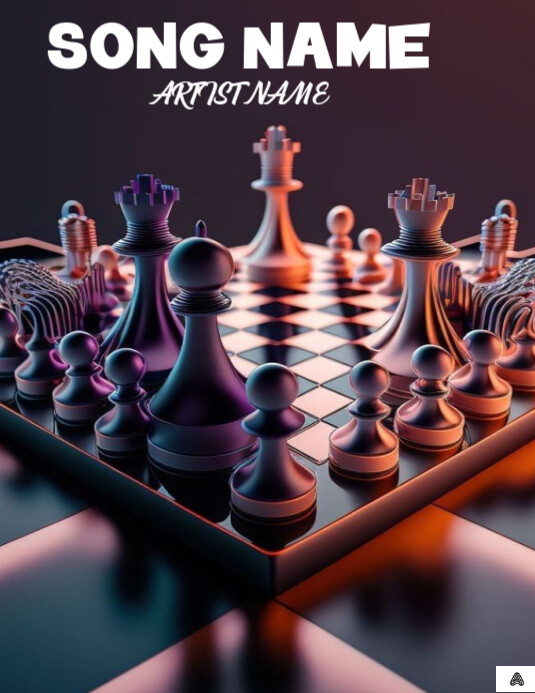Professional Chess Song Album Cover Flyer (us Letter) Template ...