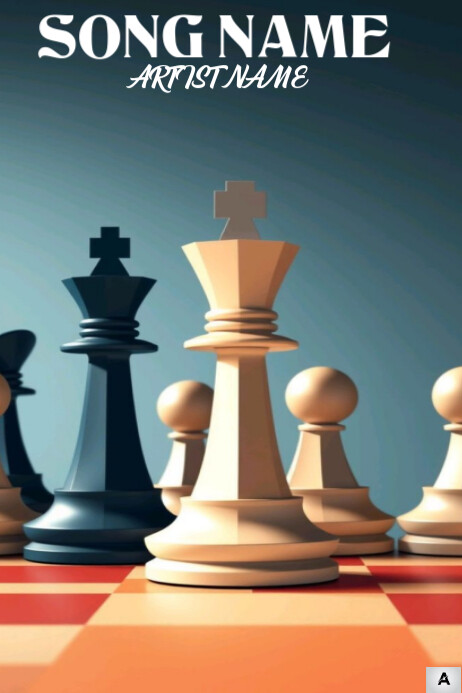 Professional Chess Song Album Cover Poster Template | PosterMyWall
