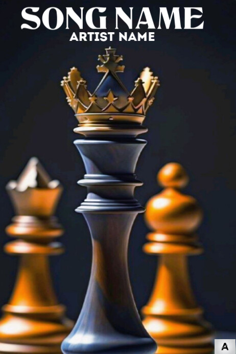 Professional Chess Song Album Cover Poster Template | PosterMyWall