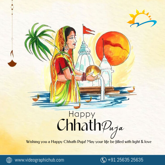 Copy of Professional Chhath Puja Instagram Post | PosterMyWall