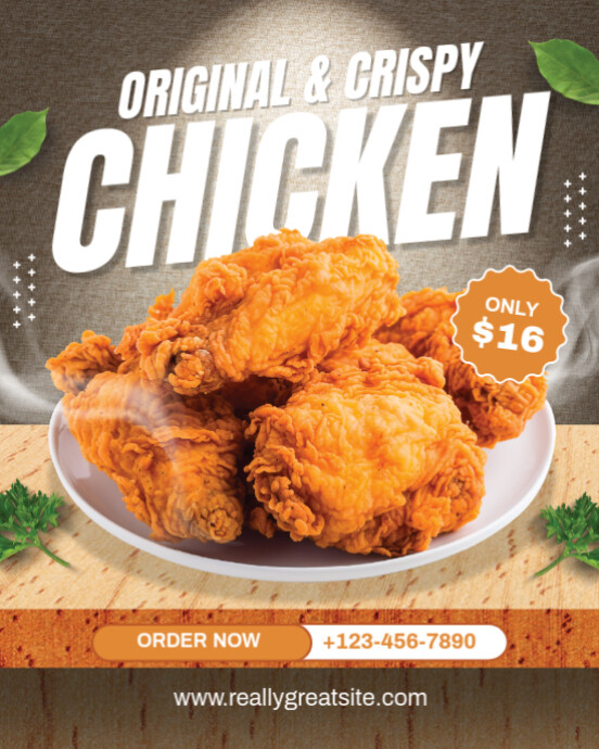 Professional Chicken Lovers Instagram Portrait Template | PosterMyWall
