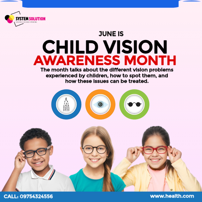 Child Vision Awareness Template | PosterMyWall