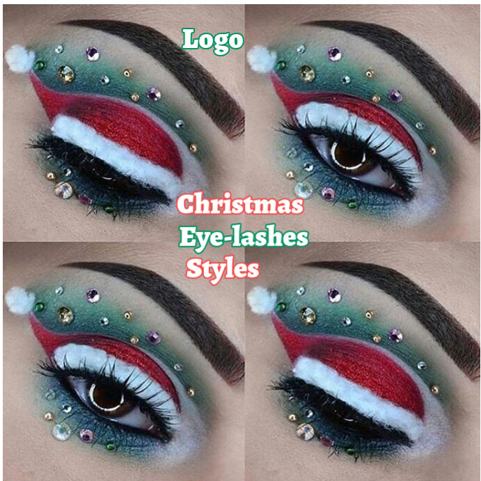 Copy of Professional Christmas Eye Lashes Style Instagram Post ...