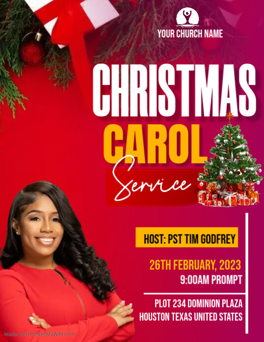 Professional Christmas Flyer (us Letter) Template | PosterMyWall