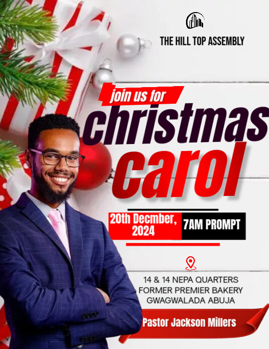 Professional Christmas Flyer (us Letter) Template | PosterMyWall