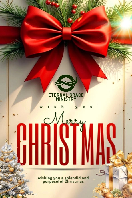 professional christmas greeting flyer design Template | PosterMyWall