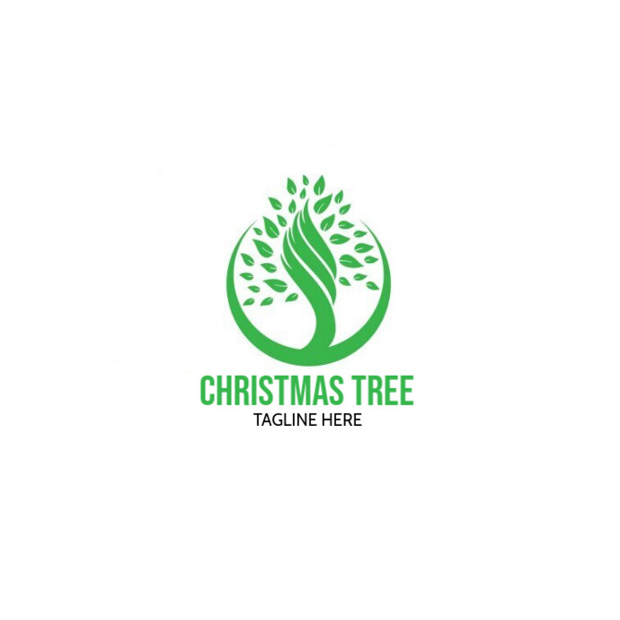 Professional Christmas Tree Logo Design Logo Template | PosterMyWall
