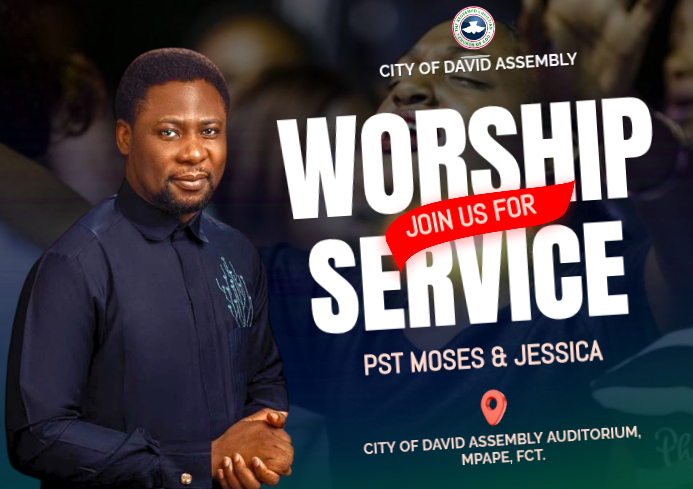 Professional Church A4 Template | PosterMyWall