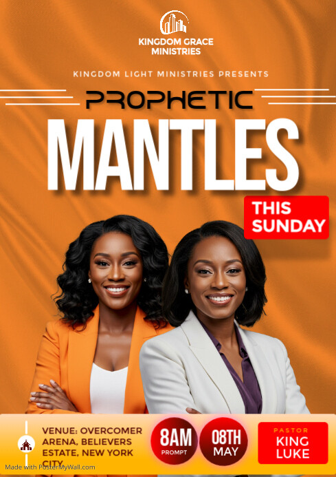 Professional Church A4 Template | PosterMyWall