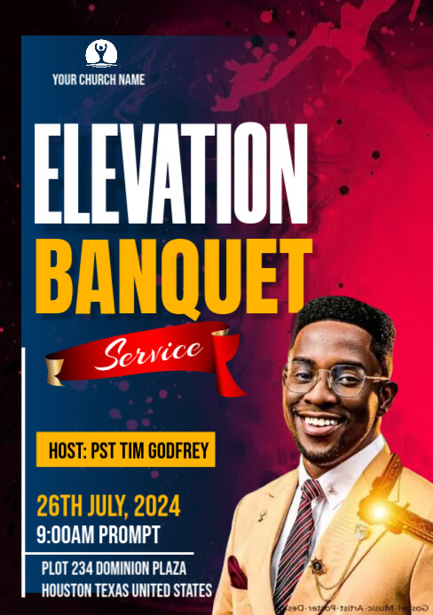 Professional Church A5 Template | PosterMyWall