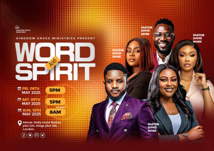 Professional Church Design Flyer A4 Templat | PosterMyWall