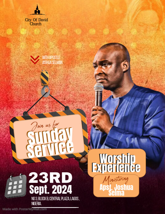 Professional Church Design Flyer Flyer (us Letter) Template | PosterMyWall