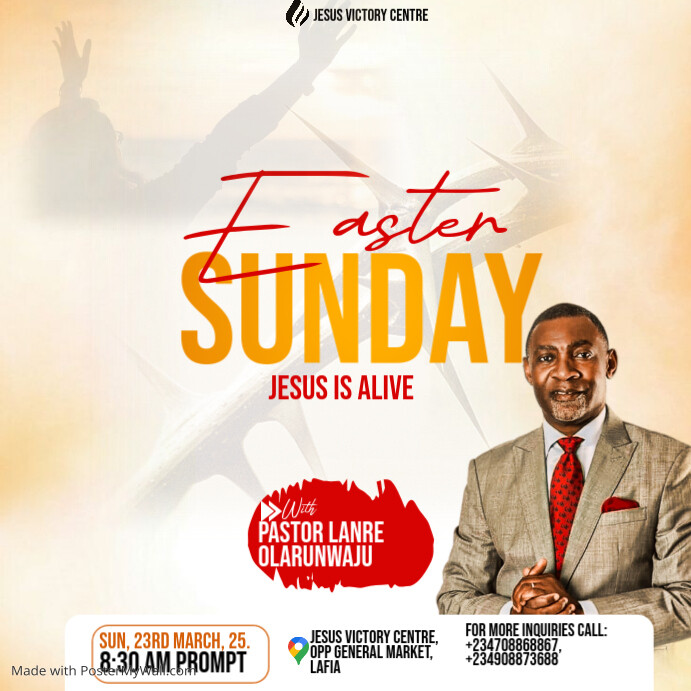 Copy of Professional Church Design Flyer Instagram Post | PosterMyWall