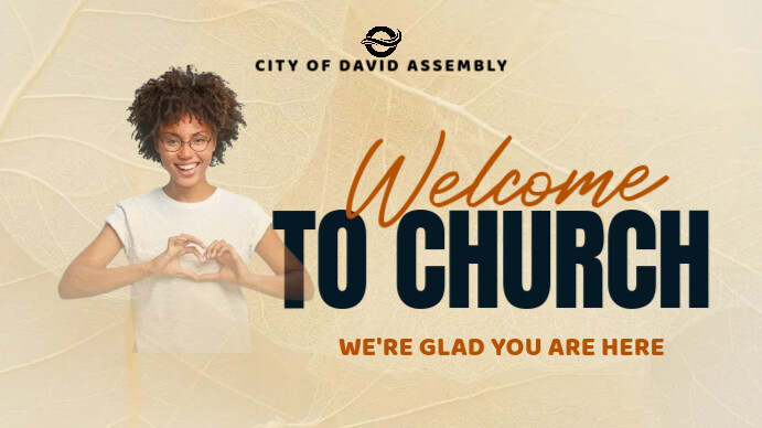 Professional Church Digital Display (16:9) Template | PosterMyWall