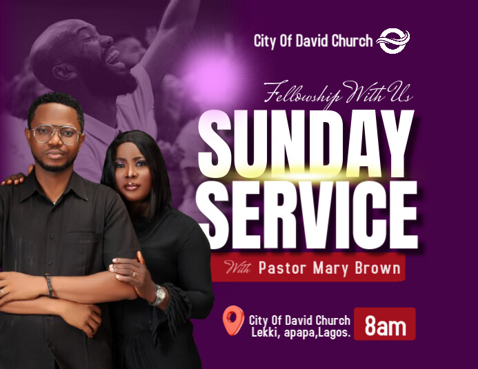 Professional Church Flyer (us Letter) Template | PosterMyWall