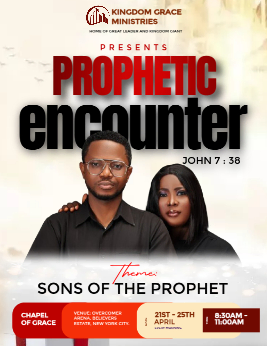 Professional Church Flyer (us Letter) Template | PosterMyWall