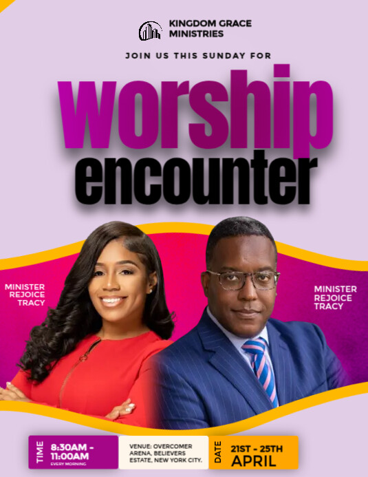 Professional Church Flyer (us Letter) Template | PosterMyWall