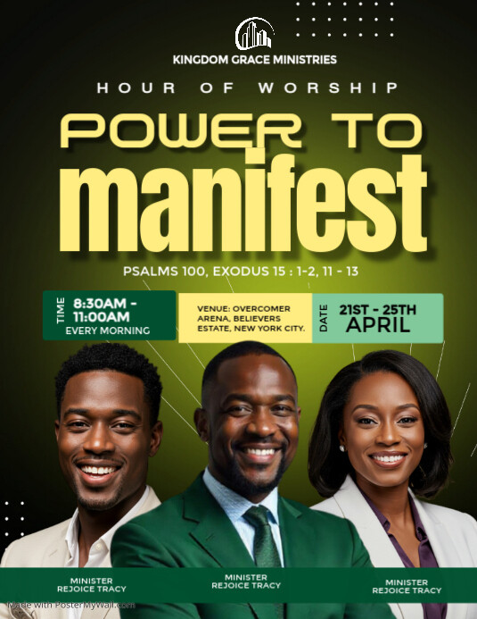 Copy of Professional Church Flyer (us Letter) | PosterMyWall