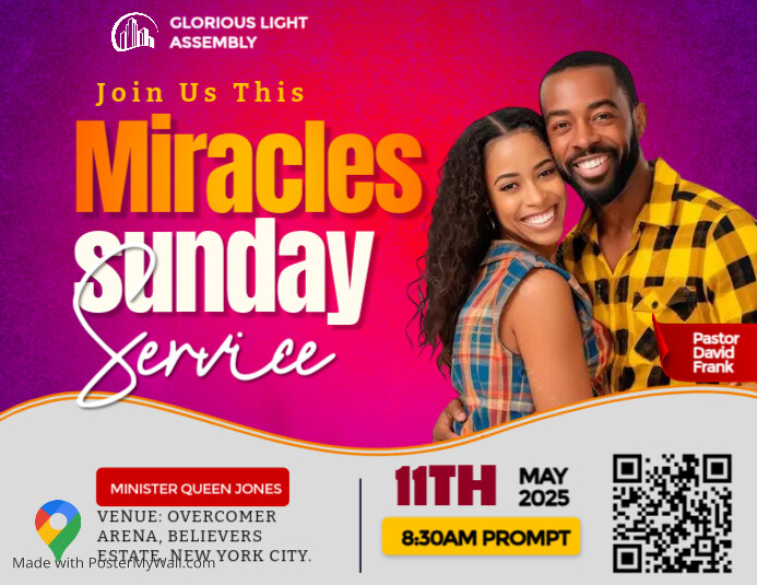 Professional Church Flyer (us Letter) Template | PosterMyWall