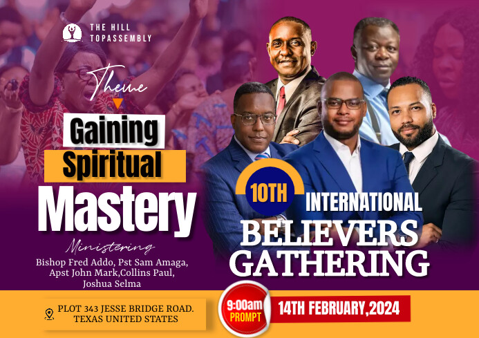 Professional Church Flyer A1 Template | PosterMyWall