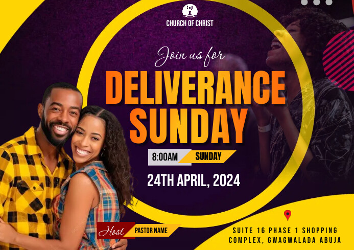 Professional Church Flyer A4 Template | PosterMyWall