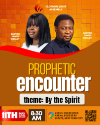 Red Professional Church Flyers Instagram Portrait Template | PosterMyWall