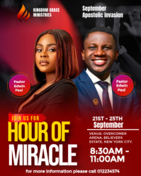 Aqua Professional Church Flyers Instagram Portrait Template | PosterMyWall