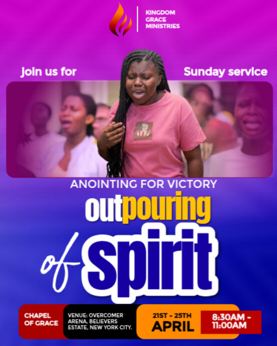 Professional Church Instagram Portrait Template | PosterMyWall