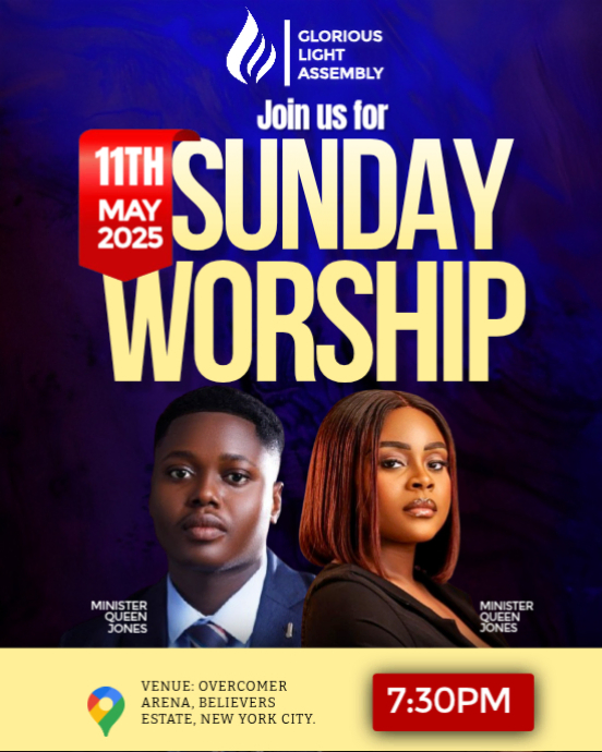 Copy of Professional Church Instagram Portrait | PosterMyWall