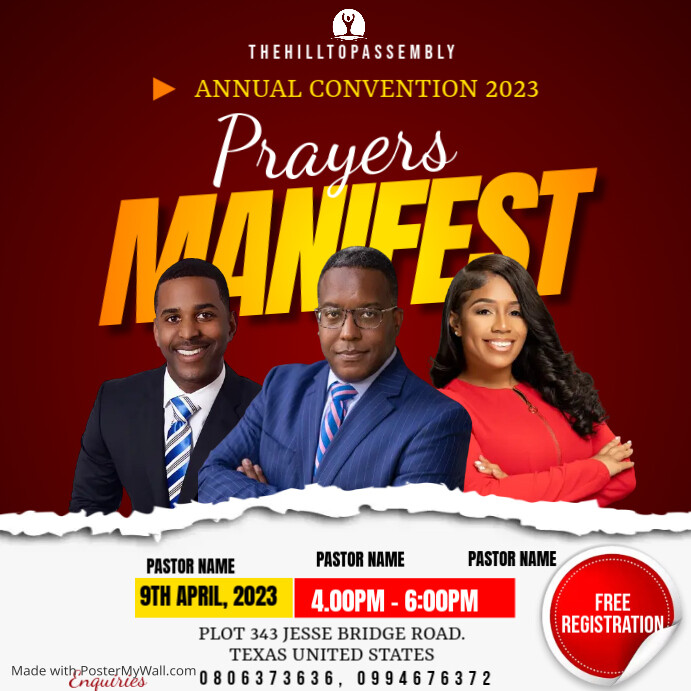 Professional Church Instagram Post Templat | PosterMyWall