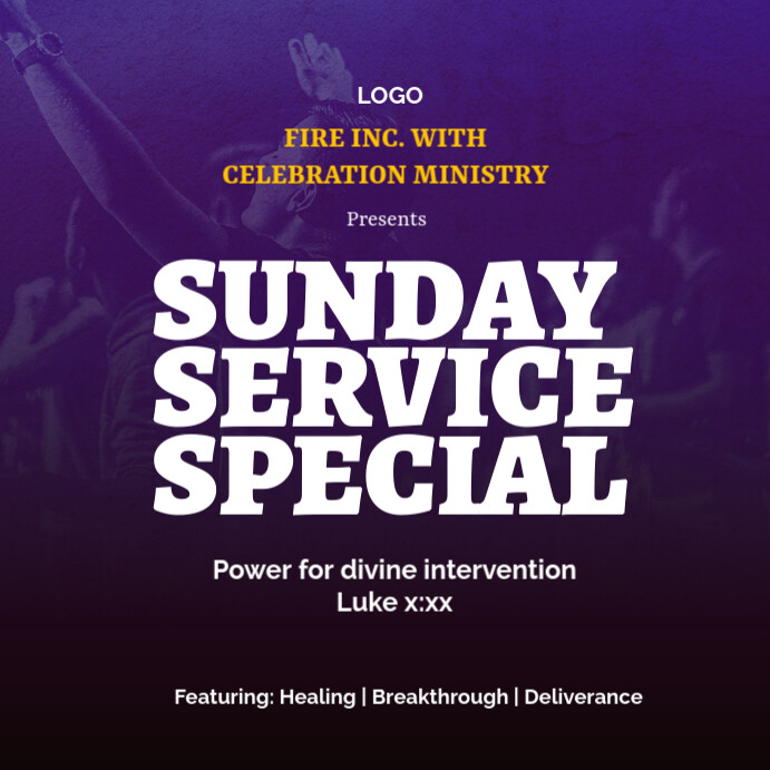 Professional Church Instagram Post Template | PosterMyWall