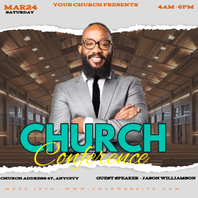 Professional Church Instagram Post Template | PosterMyWall