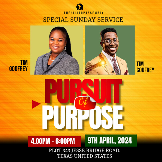 Professional Church Instagram Post Template | PosterMyWall