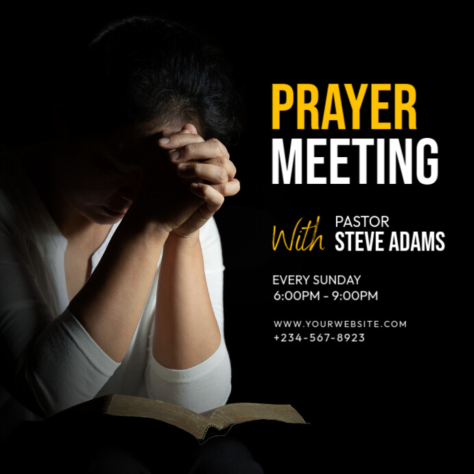 Professional Church Instagram Post Templat | PosterMyWall